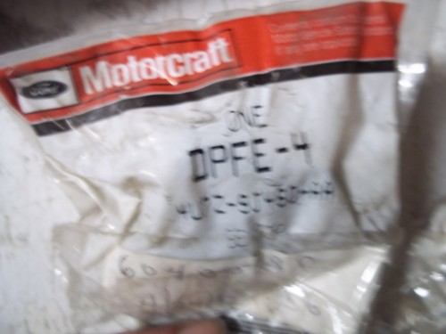 Exhaust Gas Recirculation (EGR) Pressure Sensor GENUINE Motorcraft DPFE ...