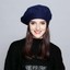 Women Vintage French Style Beret Hat Soft Wool Warm Cap Beanie Winter ...