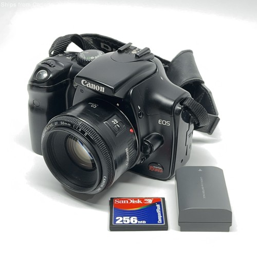 Canon EOS Digital Rebel Black DSLR Camera | eBay