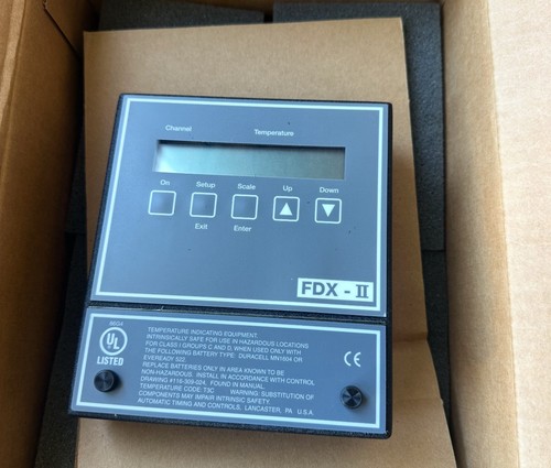 Marsh Bellofram FDX-II Pyrometer - Digital Temperature Measurement ...