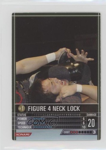 2004 Konami Wrestle Arena Battle Climaxx! Skill Level 1 Figure 4 Neck ...