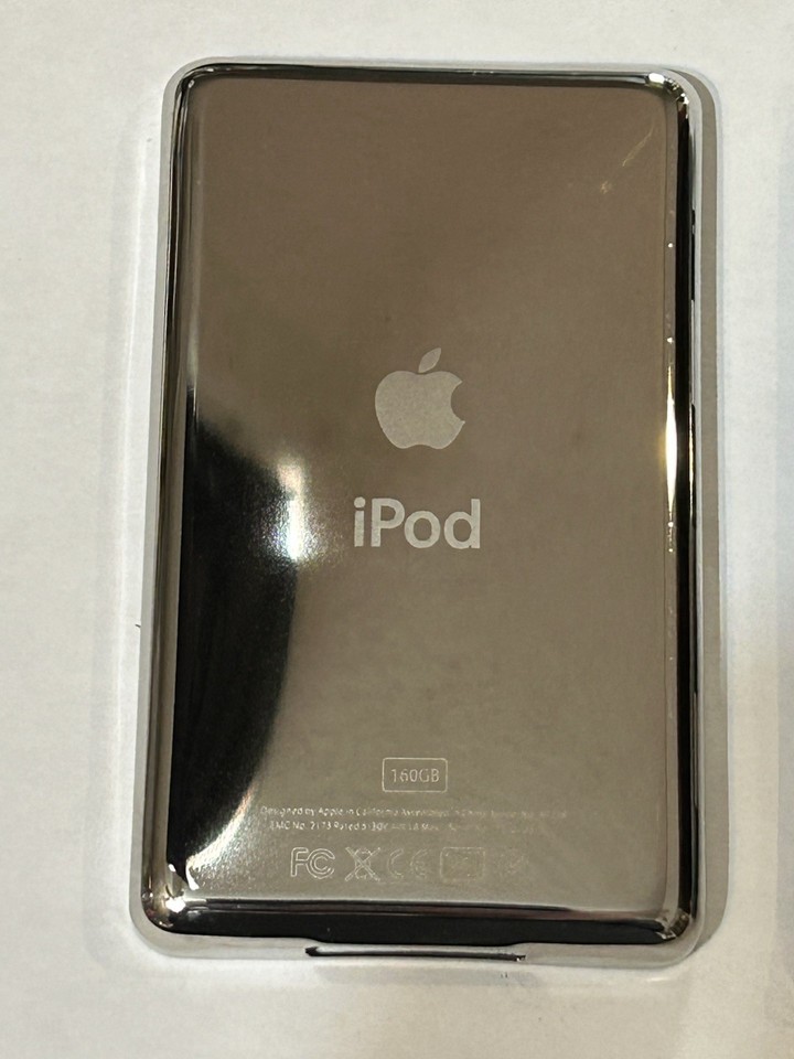 Gray Front Panels Rear Silver Back For Apple iPod Classic 7th Gen 160gb ...