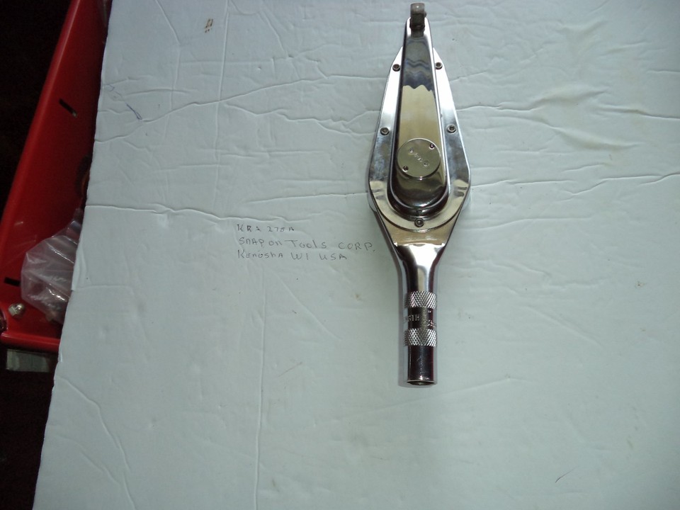 SNAP-ON TE12A 3/8"" Drive TORQ-O-METER Torque Wrench, 0-150 in. lbs | eBay