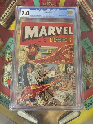Marvel Mystery Comics 71, 1946 CGC 7.0 Golden Age Hypodermic Needle ...