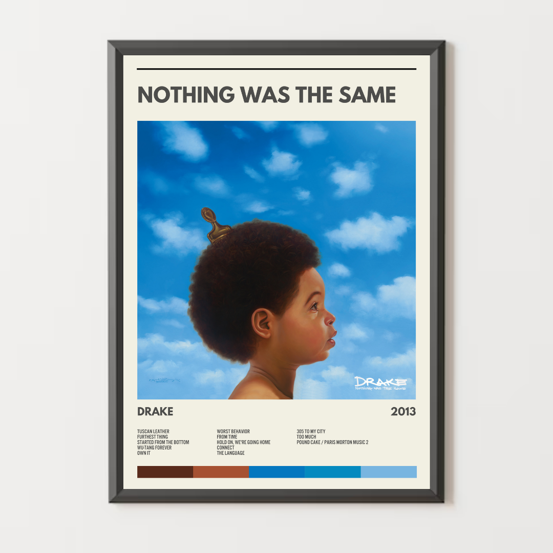 Nothing Was The Same Artwork Background "some Days Are Hard" Art