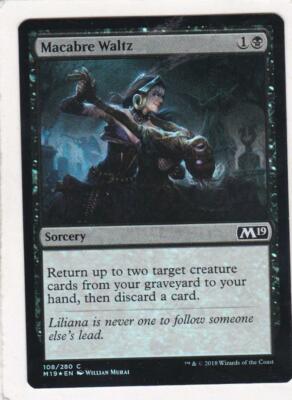 Magic: MTG: M2019: Foil: Macabre Waltz | eBay