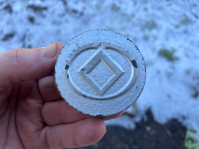 MAZDA MX3 OEM WHEEL CENTER CAP SILVER FINISH 1992 1993 DIAMETER 2" | eBay