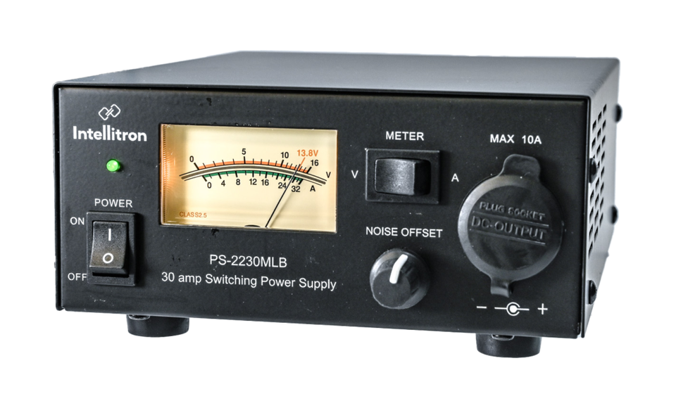Intellitron PS-2230MLB 30 amp Switching Power supply with 12V DC Power ...