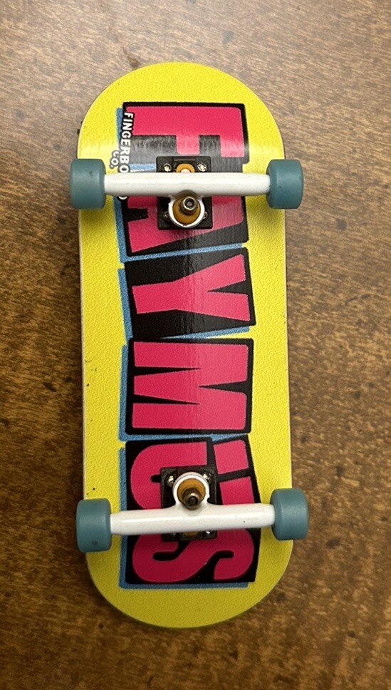 Faymus 34mm Complete Fingerboard Blackriver Trucks & Joycult Wheels Flatface | eBay