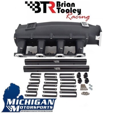 BTR Trinity Cathedral Port Black LS1 Intake Manifold w/ Rails Brian ...