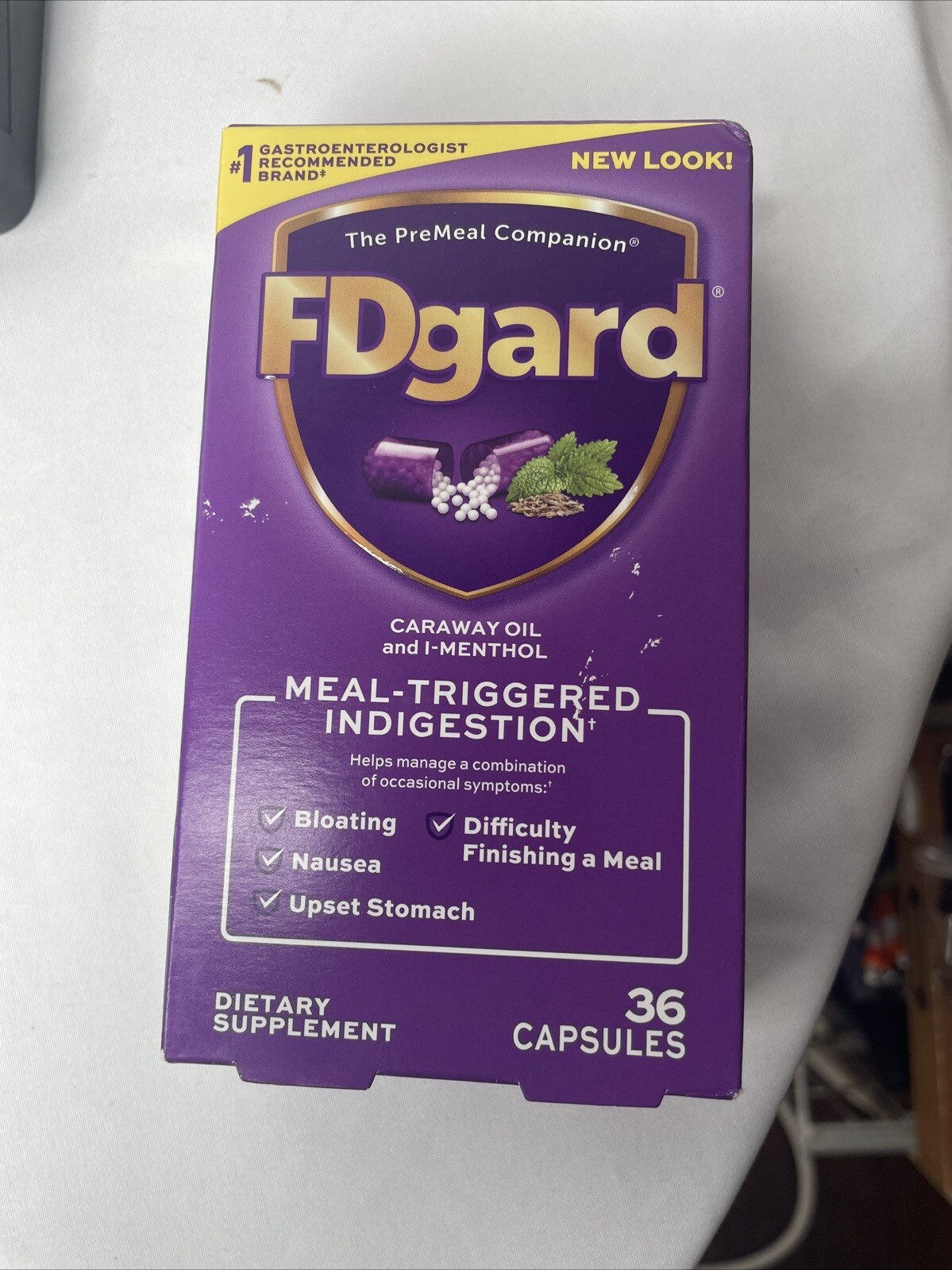 FDgard Functional Dyspepsia Dietary Management 36 Caps For Heartburn ...