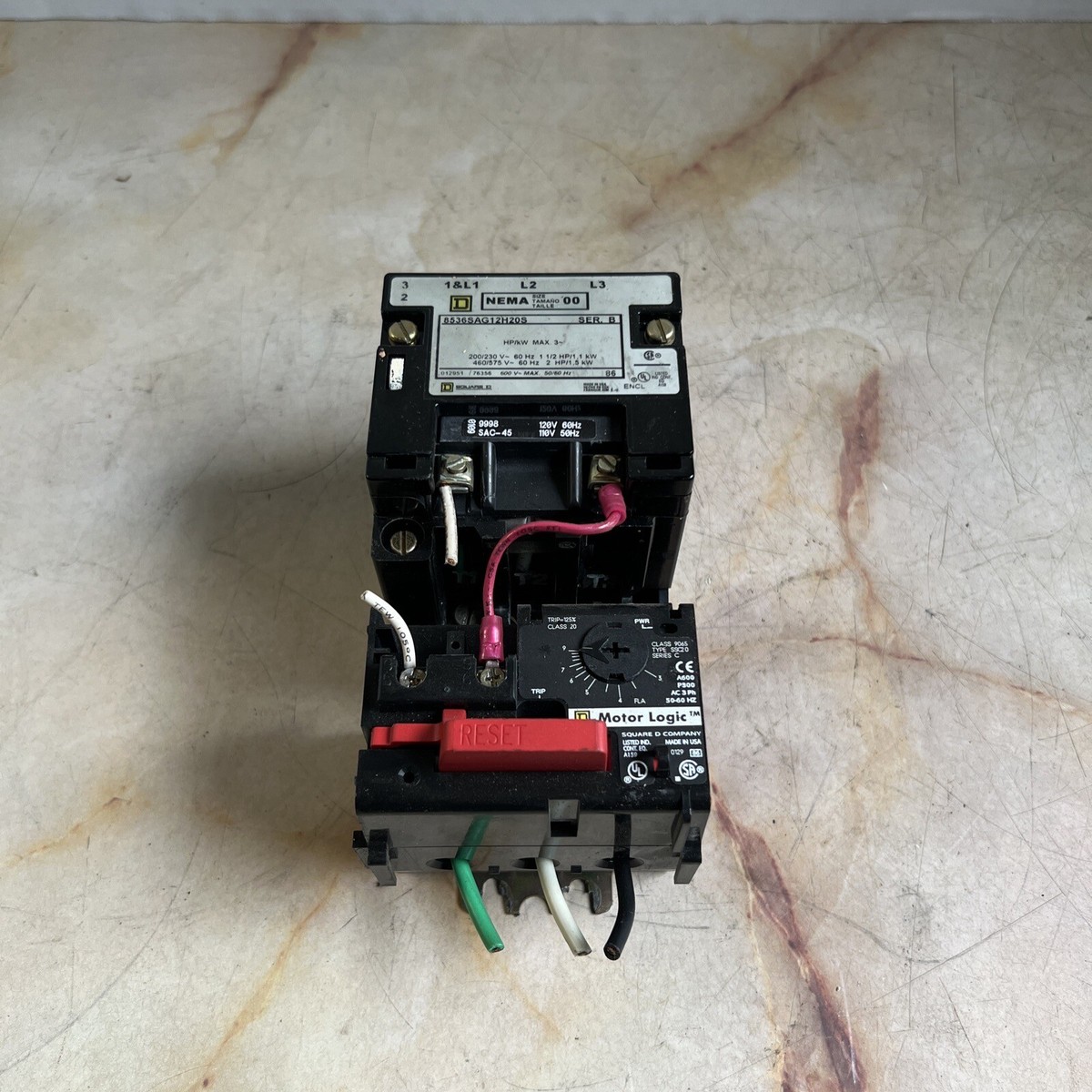 Square D Motor Contactors 2510MCO3 Square D Motor Starter