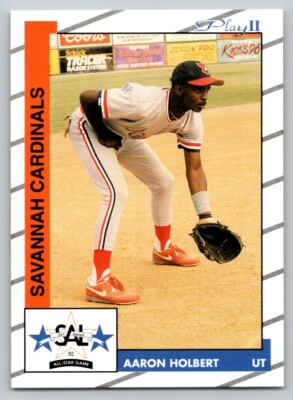 1993 Play II South Atlantic League All-Stars #16 Aaron Holbert Savannah Cardinal | eBay