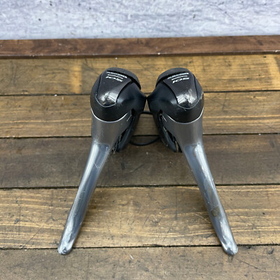 Shimano 105 ST-5600 STI Shifter Set Shift Lever Double 2x10 Flightdeck ...