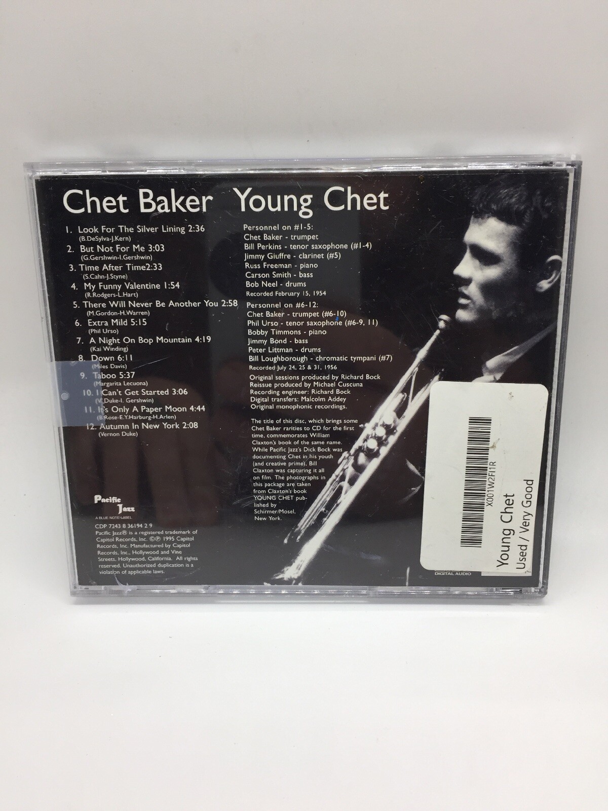 Young Chet by Baker, Chet (CD, 1996) for sale online | eBay