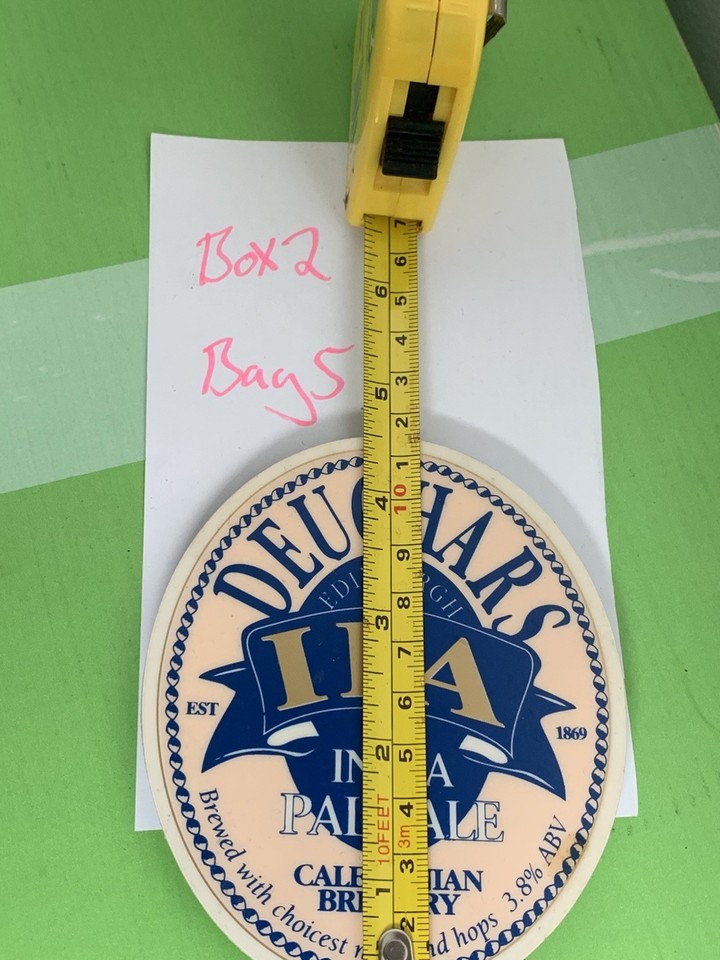 Caledonian Brewery Deuchars Beer Clip | eBay UK