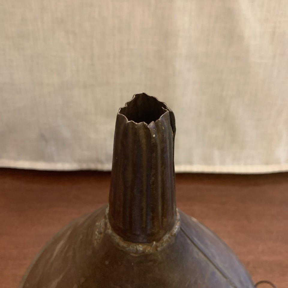 Vintage X-large Galvanized DOVER METAL FUNNEL FARM DECOR FUNNEL ...
