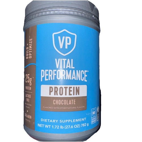 Vital Performance Protein Powder Chocolate 27.6 Oz 1.72lb Lactose-Free ...