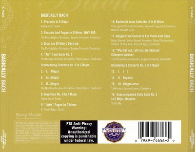 BASICALLY BACH NEW CD | eBay