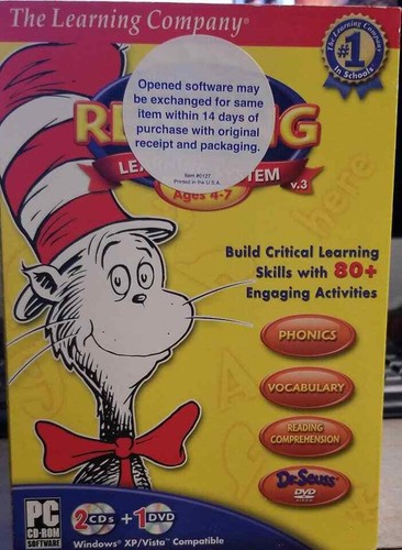 The Learning Company #1 In School PC CD-ROM Software 2CDs + 1 DVD (LOC ...