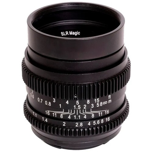 SLR Magic Cine 50mm f/1.1 Cinema Lens for Sony E-mount Camera | eBay ...