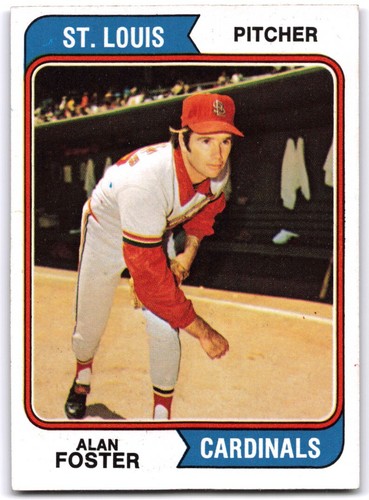 1974 Topps Alan Foster St. Louis Cardinals #442 | eBay