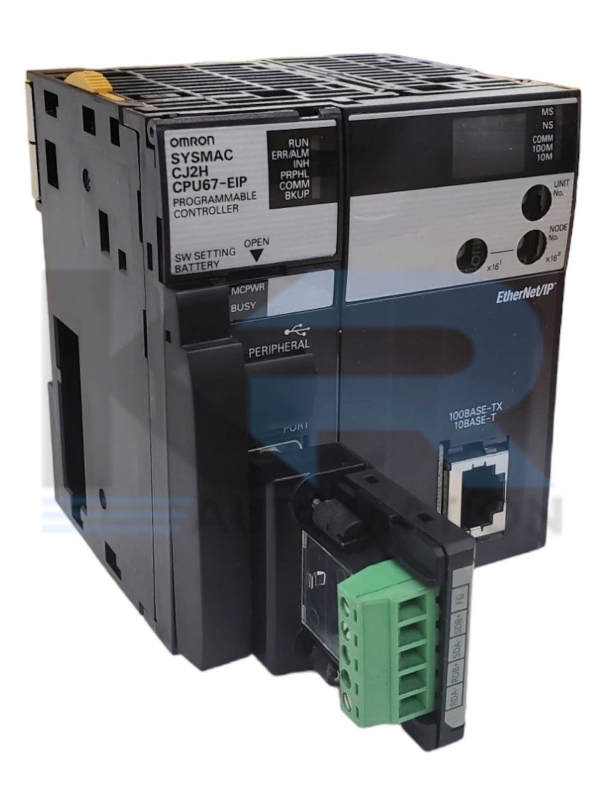 Omron CJ2H-CPU67-EIP Sysmac CPU Unit W/ Built-In EtherNet/IP Port 250k Steps | eBay