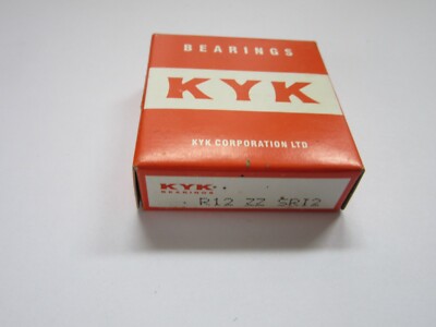 KYK R12 ZZ SRI2 Single Row Ball Bearing Metal Shielded in New in Box | eBay
