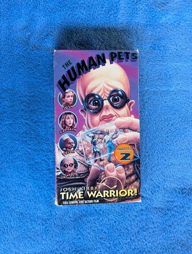 JOSH KIRBY Time Warrior Chapter 2 The Human Pets VHS Tape 1995 Sci-fi ...