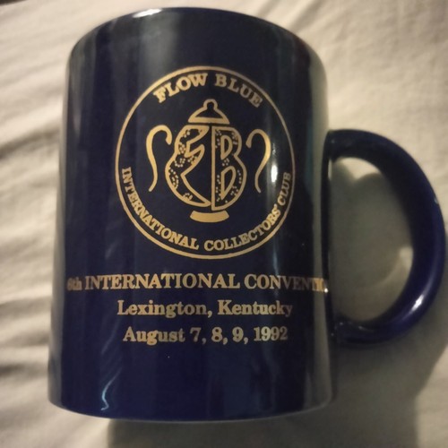 Flow Blue International Collectors Club Cup Dark Blue | eBay