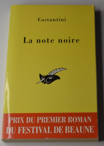 La note noire - Costantini - livre | eBay