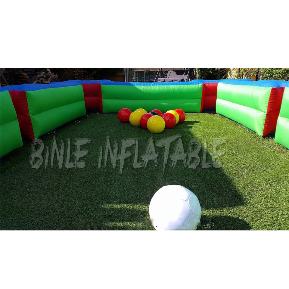 Inflatable Table Soccer Interactive Games Inflatable Snooker Pool for ...