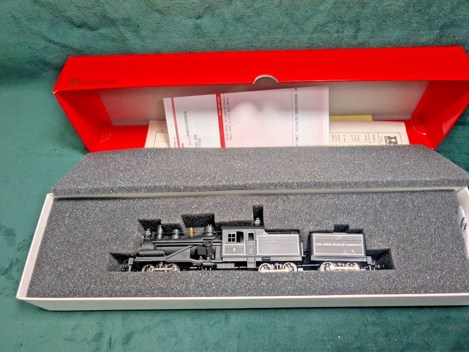 Ho Scale Rivarossi 1569 Heisler "T.O.M Co n1" 3 trucks Ohio Match ...