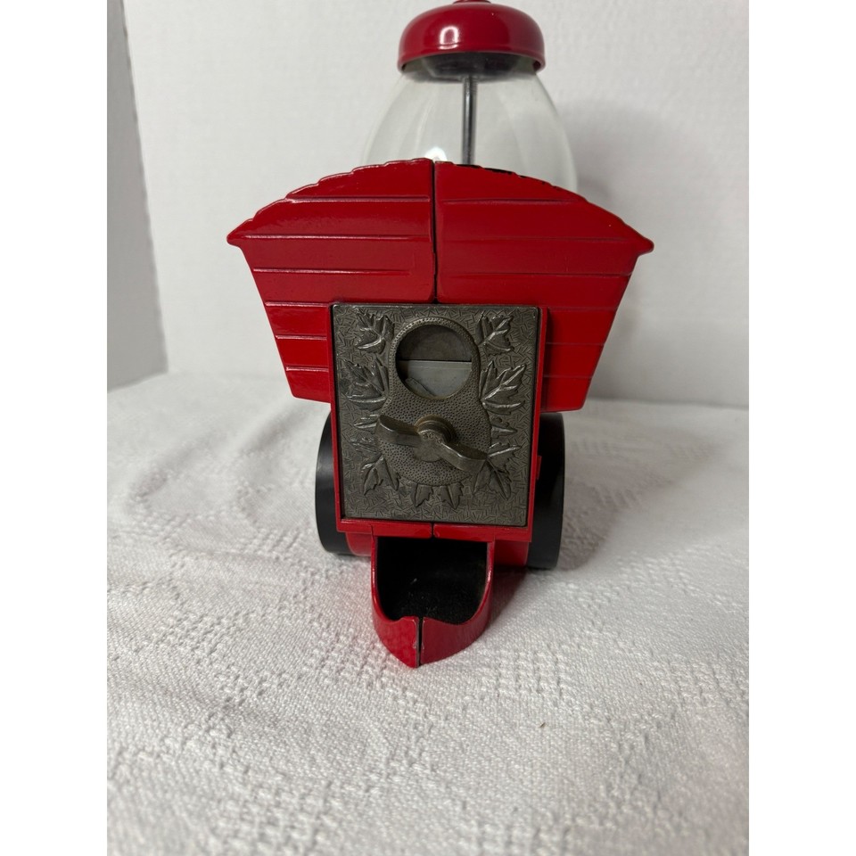 Vintage Red Train Gumball Machine Candy Dispenser Engine No 9 Kids Toy ...
