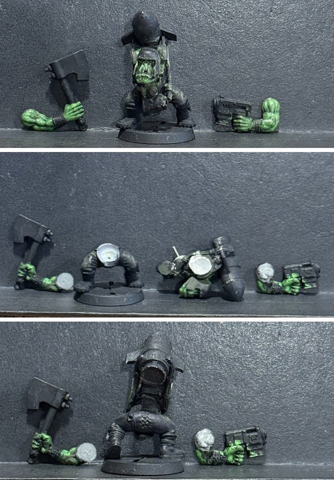 Warhammer 40k Space Ork Vulcha Stormboyz Metal & Plastic X8 | eBay