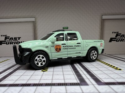Matchbox 2015 RAM Police Truck 1500 National Parks Forest Ranger Loose ...
