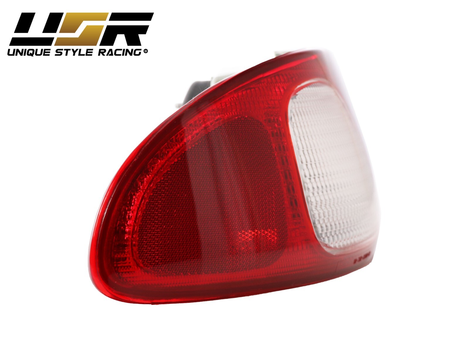 JDM Red / Clear Rear Outer Pair Rear Brake Tail Lights for 98-02 Toyota ...