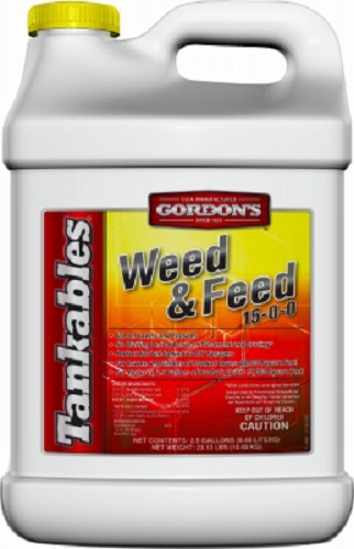 Pbi Gordon's 7171120 2.5 Gallon Liquid Weed & Feed Lawn Fertilizer 15-0 ...