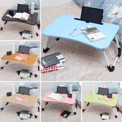 Folding Laptop Sofa Bed Tray Table Portable Lap Computer Desk Notebook ...