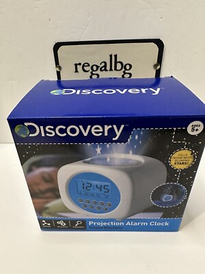 Discovery Projection Alarm Clock Sound Machine With Stars (T)... | eBay