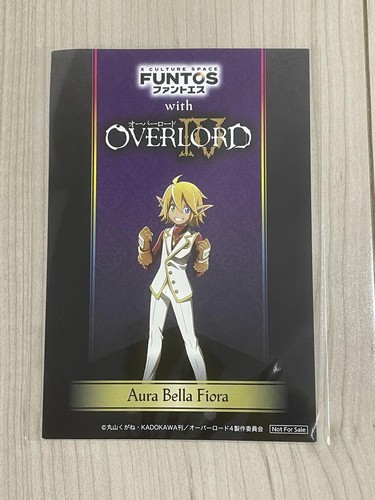 OVERLORD Ainz Postcard Lot of 7 Ooal Gown Albedo collection Anime ...