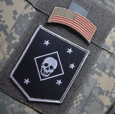 JSOC JTF USMC GHOST FORCE RECON vêlkrö 2-PATCH SET: MARSOC RAIDERS + US ...