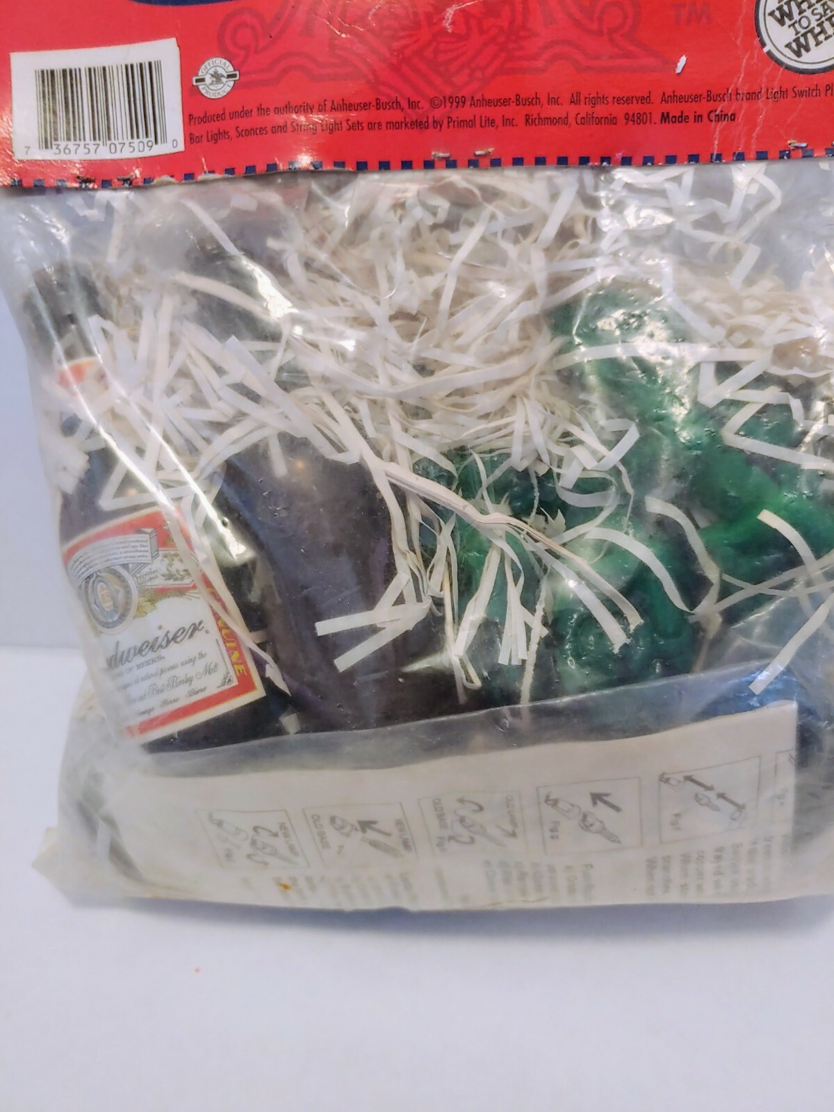 BUDWEISER STRING LIGHT SET BOTTLES LIZARDS. NEW Sealed Package RV ...