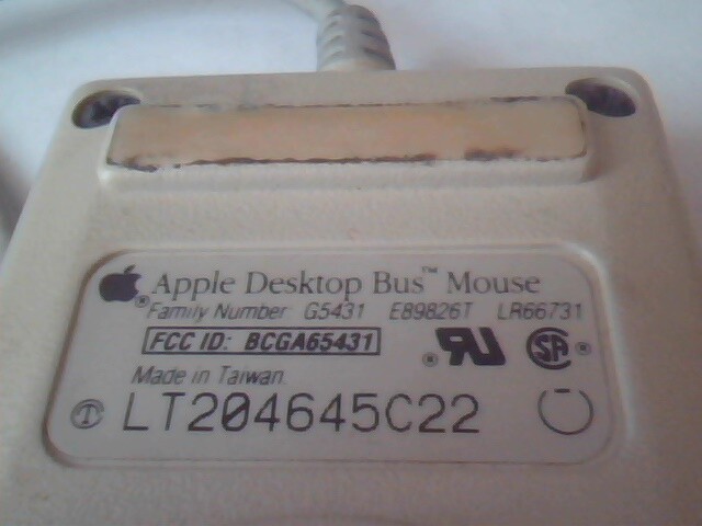 Apple Mouse One-button Desktop Bus Mouse G5431 | eBay
