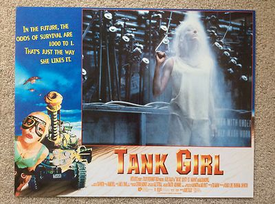TANK GIRL Original SCI-FI Movie Film Lobby Card Photo 6 LORI PETTY ...
