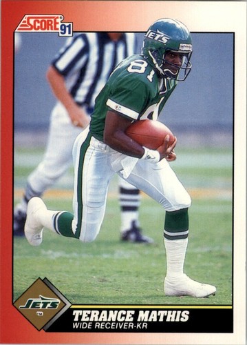 1991 Score NFL Terance Mathis #114 | eBay