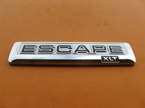 08 09 10 11 12 FORD ESCAPE XLT REAR TAIL GATE EMBLEM LOGO BADGE SIGN ...