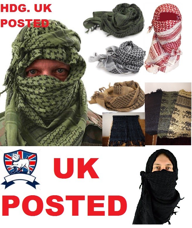 BRITISH ARMY SHEMAGH (ARAB SCARF SCRIM NET) | Grelly UK