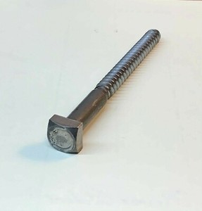 1/2 x 6 Square Head Lag Bolt Screw Blacksmith Antique 3/4” Square Head ...