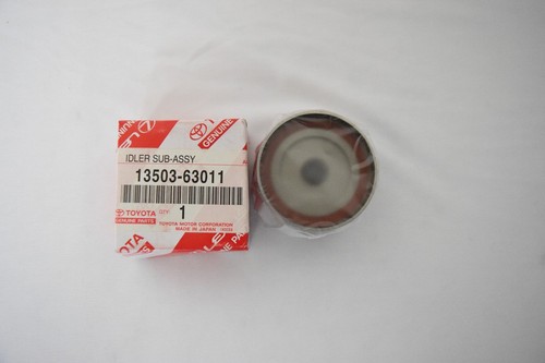 GENUINE TOYOTA TIMING BELT IDLER TENSION PULLEY OEM 13503-63011 / ...